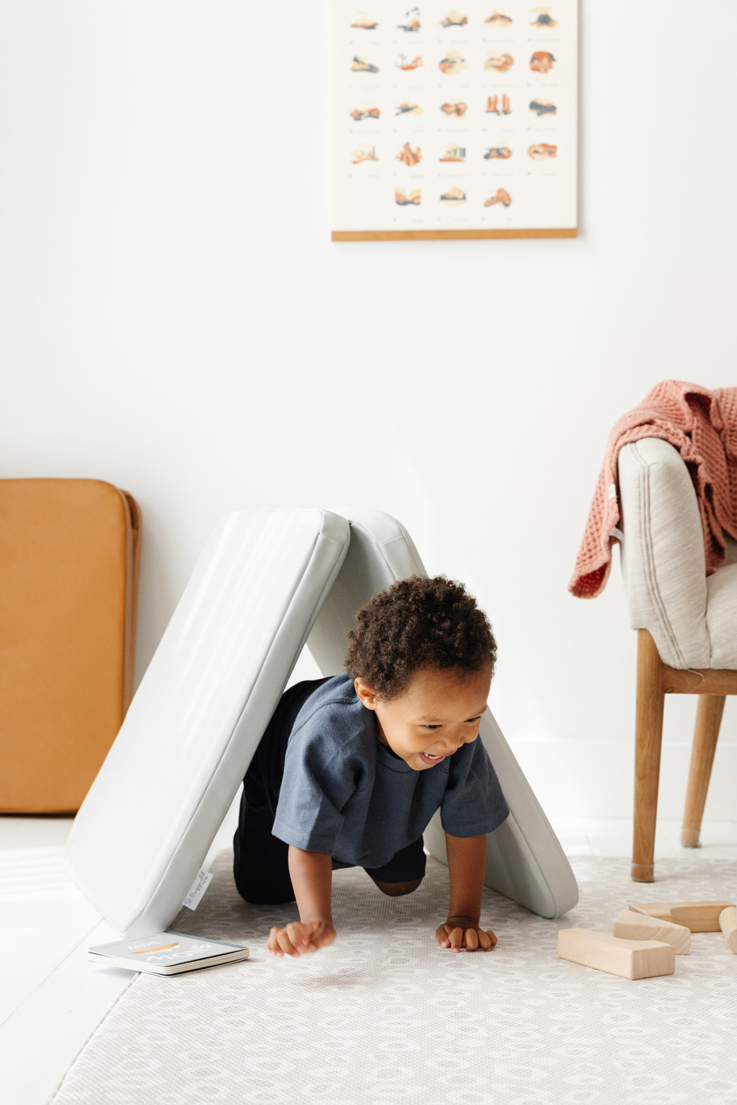 Ruggish Play Pad - Camel and Grey – Ruggish Co