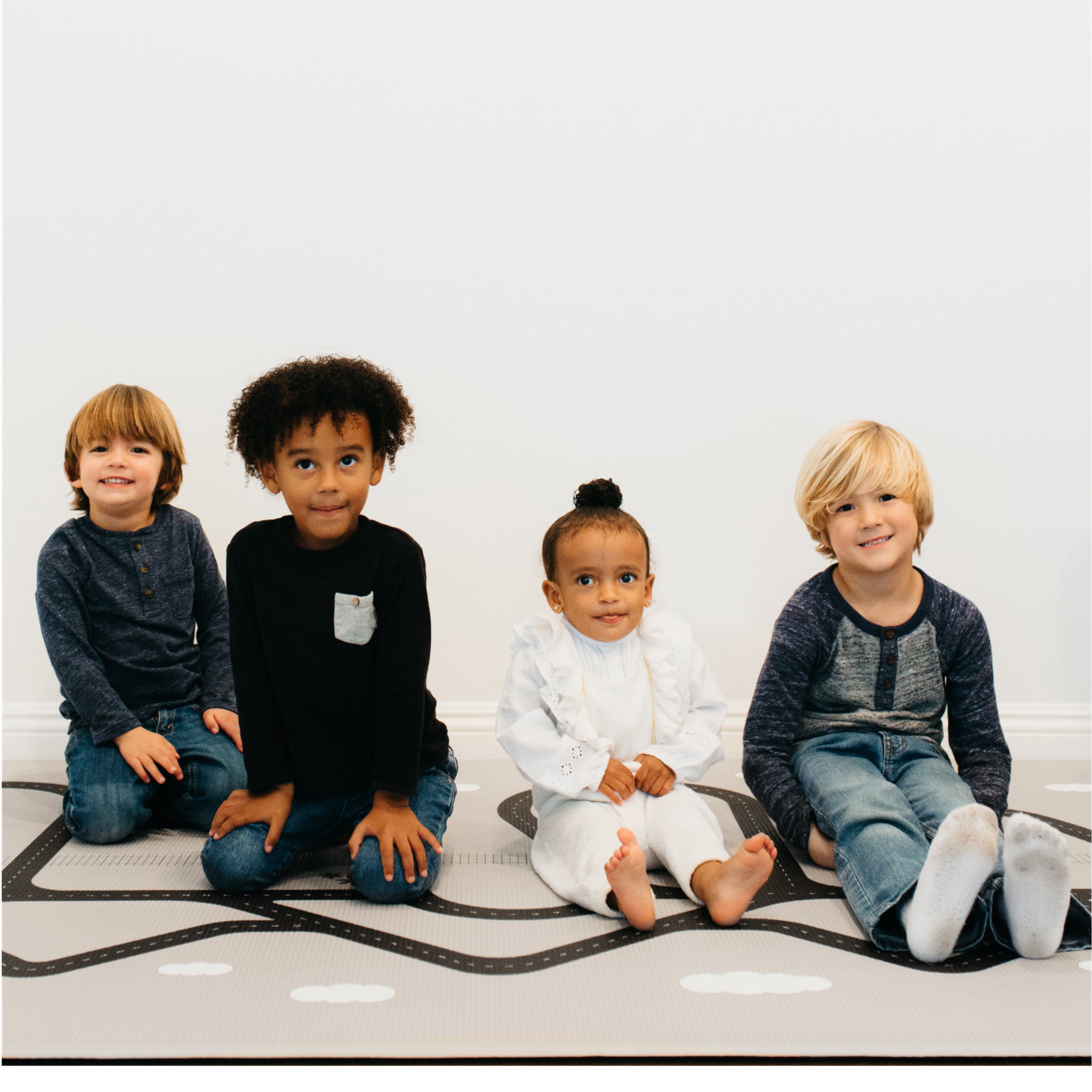 Lulu Play Rug • Designer Memory Foam Play Mat • Modern & Two-Sided ...